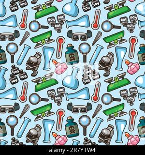 Science seamless pattern Stock Vector Image & Art - Alamy