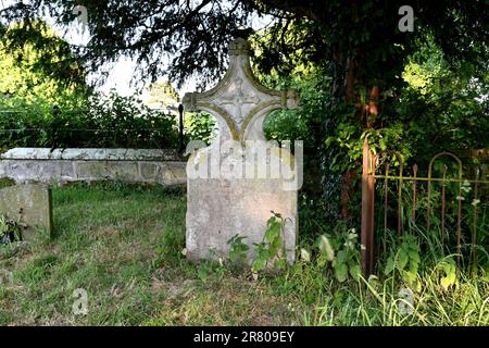Headstone marking the grave of Christopher Wordsworth, younger brother ...