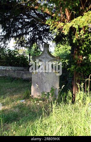 Headstone marking the grave of Christopher Wordsworth, younger brother ...