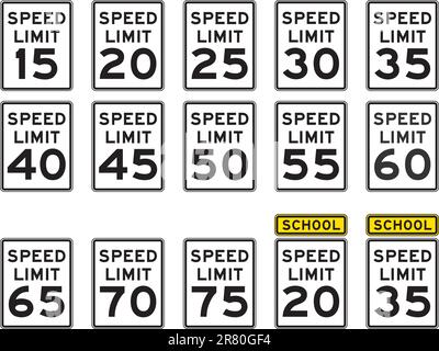 United States of America road and highway map. Vector illustration ...