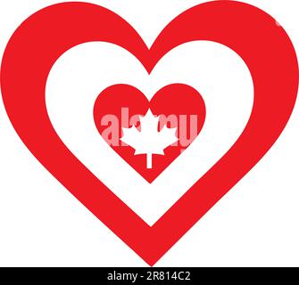 A concentric, heart shaped design, with national symbolism evocative of ...