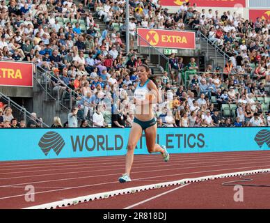 Jessica Warner-Judd of GB & NI competing in the 3000m at the Oslo ...