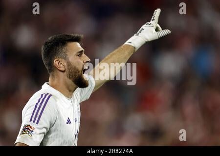 ROTTERDAM - Spain goalkeeper Unai Simon during the UEFA Nations League ...
