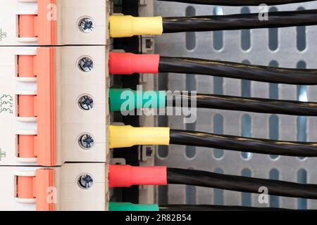 Box for wires of distribution of an electricity, PLC Control panel with ...