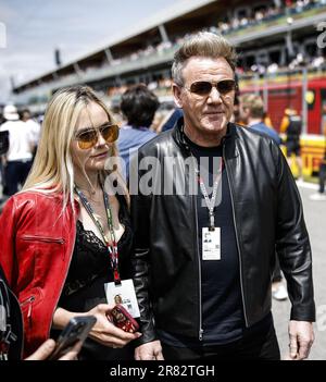 Gordon Ramsay with his wife Cayetana Elizabeth "Tana" Ramsay during the ...