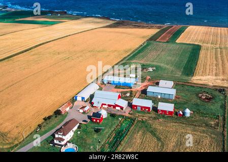 Aerial images of Prince Edward Island, PEI, Canada Stock Photo - Alamy