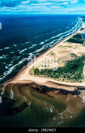 Aerial image of PEI National Park, PEI, Canada Stock Photo - Alamy