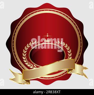 golden medal design Stock Vector Image & Art - Alamy