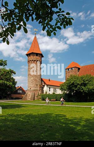 Witches' Tower and Martin's Gate, 13th century, Ladenburg, Baden ...
