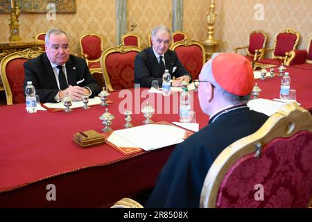 Italy, Rome, Vatican, 19-06-2023 His Most Eminent Highness Fra' John T ...
