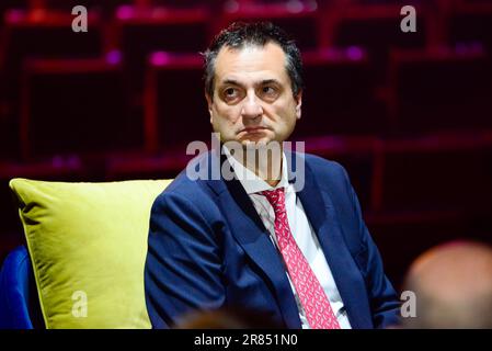 Sergio Japino, Valeria Arzenton and Alberto Menkes attended the media ...