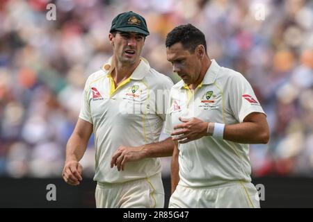 Scott Boland of Australia speaks during a press conference before an ...