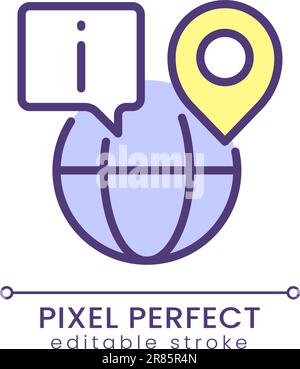 Pixel perfect Color guide icon, Catalog design for commercial, print ...