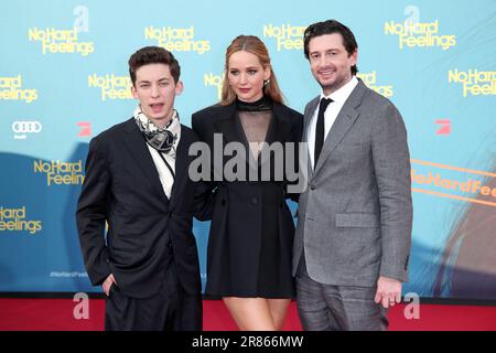 Berlin, Germany, 15.6.23, Gene Stupnitsky with girlfriend Madison ...