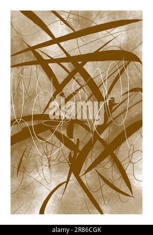 Abstract image for printing - digital painting Stock Photo - Alamy