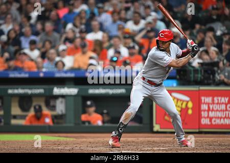 Cincinnati Reds' Will Benson (30) bats during a baseball game against ...