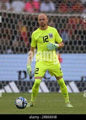 BRUSSELS - Austria goalkeeper Alexander Schlager during the UEFA EURO ...