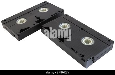Old video cassette closeup and isolated Stock Photo - Alamy