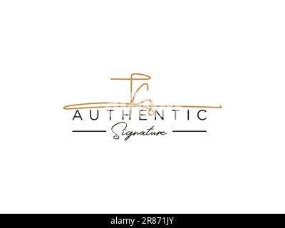 TC Signature Logo Template Vector Stock Vector Image & Art - Alamy