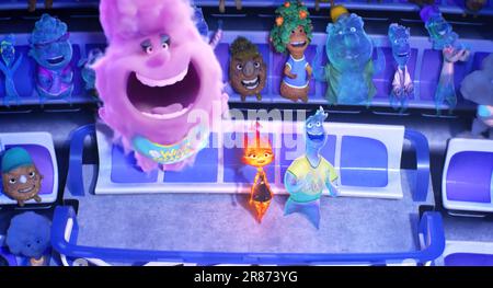 ELEMENTAL, Ember (voice: Leah Lewis), 2023. © Walt Disney Studios ...