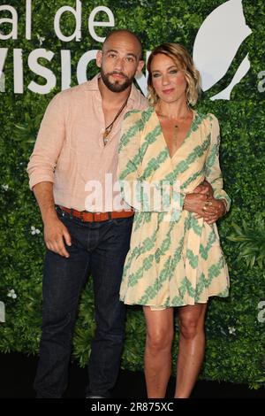 Moïse Santamaria and Emma Colberti attend the "Un Si Grand Soleil ...