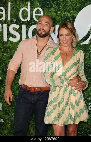 Moïse Santamaria and Emma Colberti attend the "Un Si Grand Soleil ...