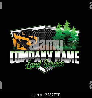 Land Service or Land Clearing Company Logo Stock Vector Image & Art - Alamy