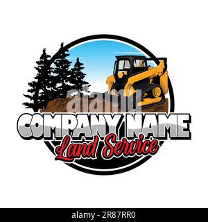 Land Service or Land Clearing Company Logo Stock Vector Image & Art - Alamy