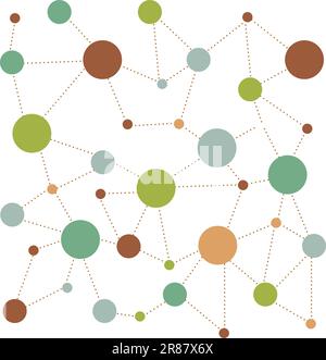 Social Media Network Circles Stock Vector Image & Art - Alamy