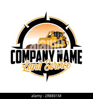 Land Service or Land Clearing Company Logo Stock Vector Image & Art - Alamy