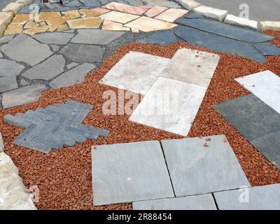 Paving stones, slab patterns Stock Photo - Alamy