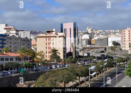 S. Cruz, city centre, apartment block, high-rise, Santa Cruz de ...