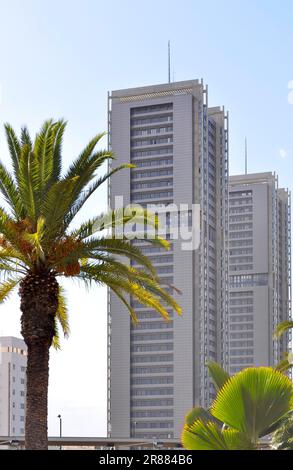 S. Cruz, city centre, apartment block, high-rise, Santa Cruz de ...