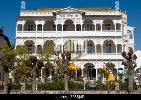 Villa Fernsicht, spa architecture, Sellin, Rügen Island, Mecklenburg ...