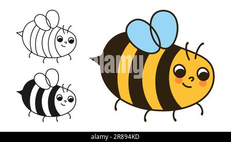 Bumble Bee Face Clip Art