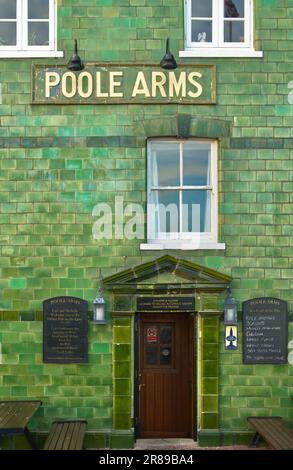 The Poole Arms pub on Poole Quay, dating back to the 1600s, it is the ...