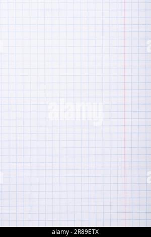 white chequered squared math paper texture useful as a background Stock ...