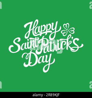 Happy Saint Patrick's day celebration with leprechaun Stock Vector ...