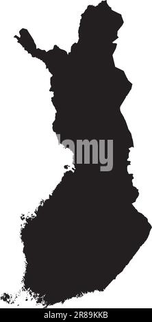 BLACK CMYK color map of EUROPE Stock Vector Image & Art - Alamy