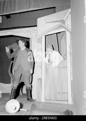 Actual 18-1950: The National Theater leaves. "Harlequin and Colombine ...