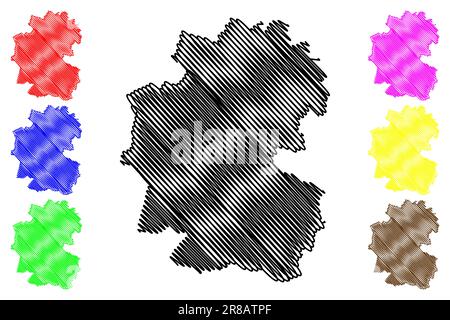 Breckland district map - England UK Stock Vector Image & Art - Alamy