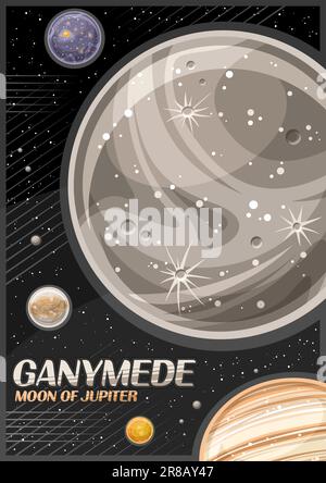 Vector astronomy brochure, flyer with astronomical equipment to observe ...