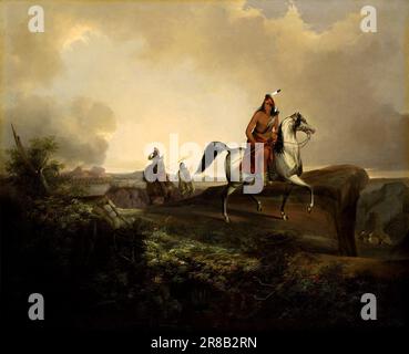 . Black Knife, an Apache Warrior- 1846 Stock Photo - Alamy