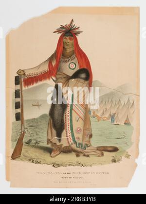 Native American Culture - Chiefs of the Sioux, Musquakees and Ioway ...