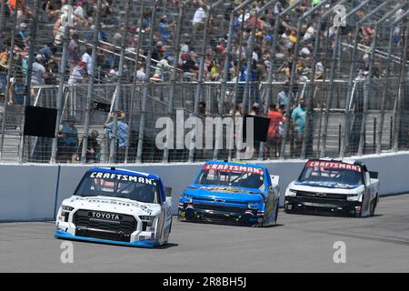 MADISON, IL - JUNE 03: Toni Breidinger (#1 TRICON Garage HomeSmiles ...