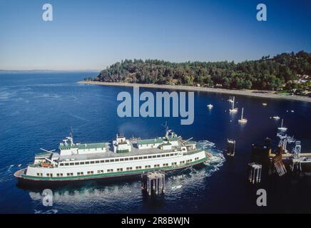 Aerial image of Washington state, USA Stock Photo - Alamy