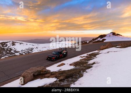 17 Jimmy Ford (USA), Ford Bronco, Pikes Peak Open, action during Pikes ...