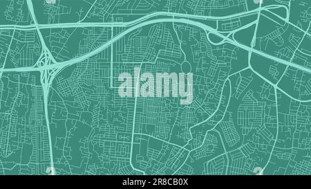 vector roads map of indonesian island sulawesi Stock Vector Image & Art ...