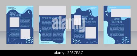 Customer service blank brochure layout design Stock Vector Image & Art ...