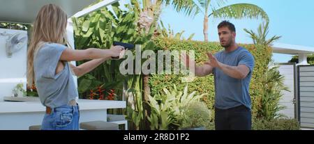 SHEROES, from left: Sasha Luss, Wallis Day, Skai Jackson, 2023 ...